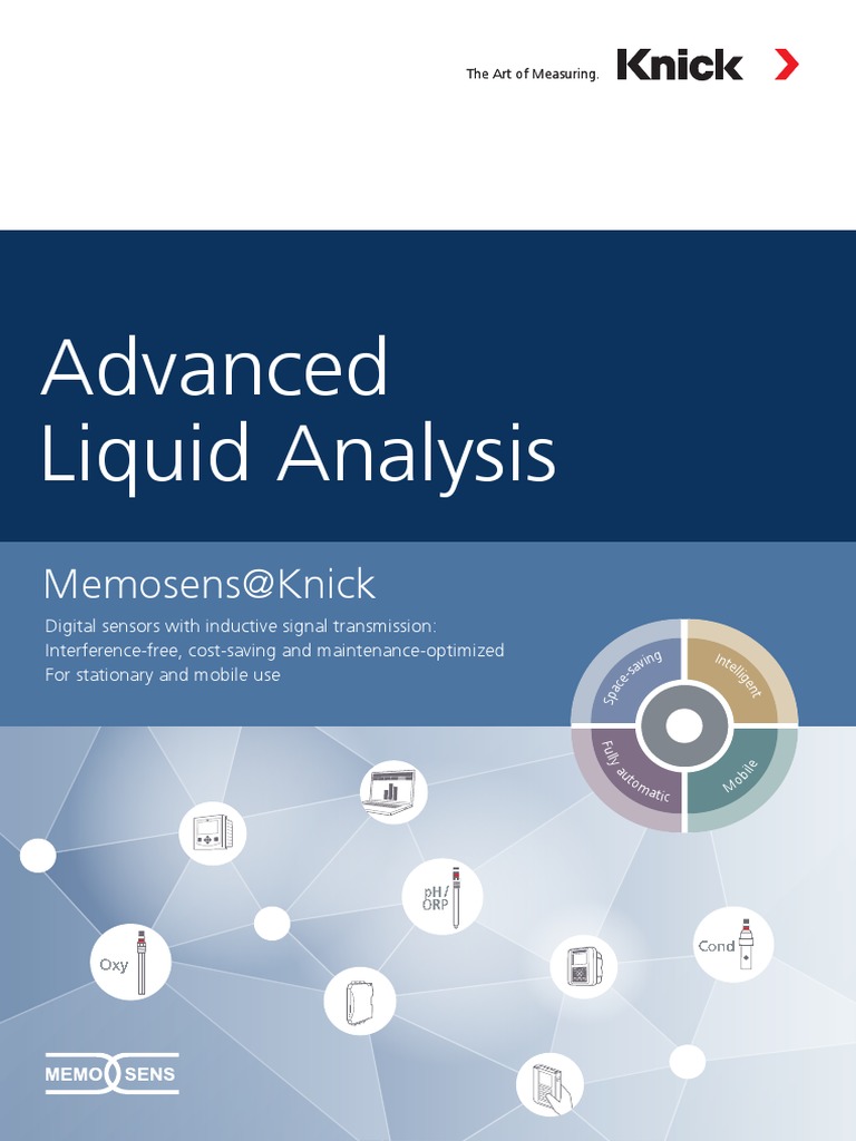 Brochure en Knick PDF | PDF | Calibration | Sensor