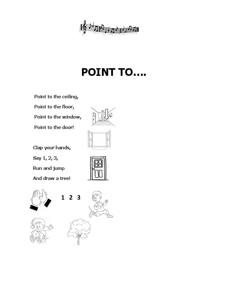 Point To .: Point To The Ceiling, Point To The Floor, Point To The ...