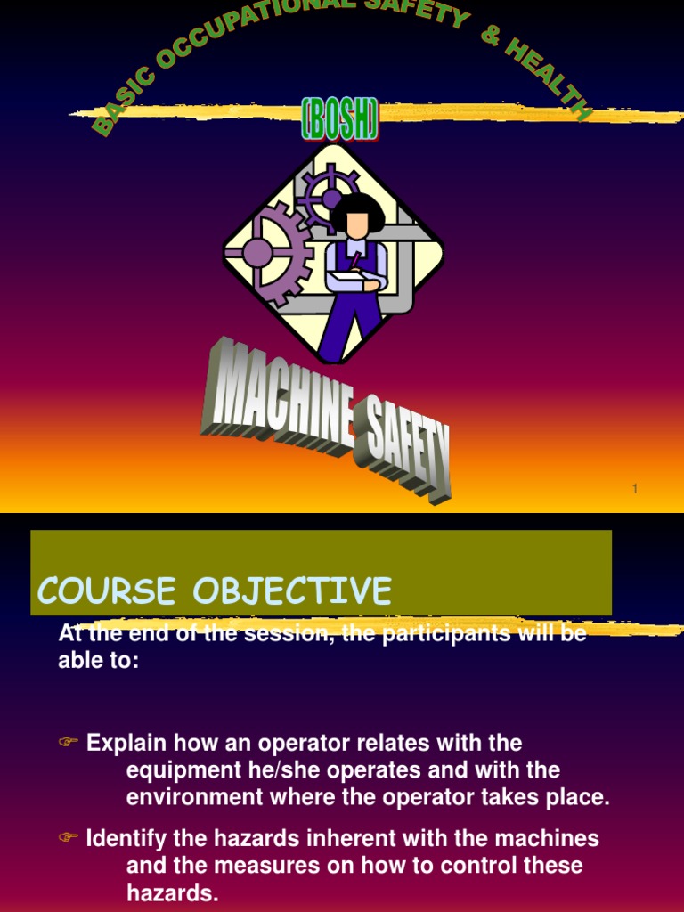 Day 2 Machine Safety | PDF | Machine (Mechanical) | Machines