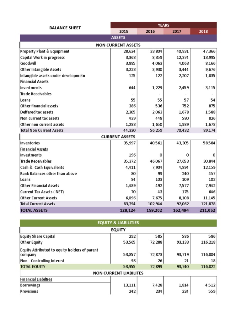 Balance Sheet & P & L | PDF | Equity (Finance) | Net Income