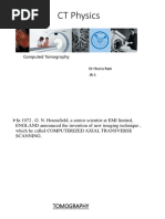 Lecture No. 9 Basic Principles of CT Scan | PDF | Ct Scan | Medical Imaging