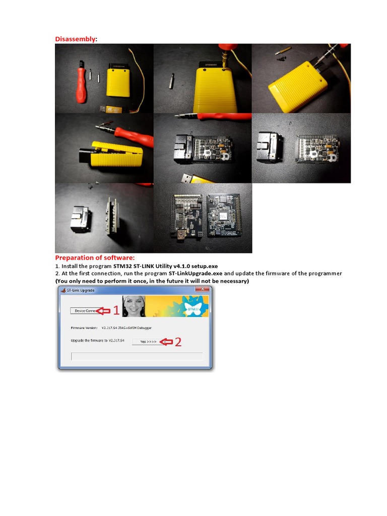 DBSCar III-IV Manual ST-link ENG v1.0 PDF | PDF