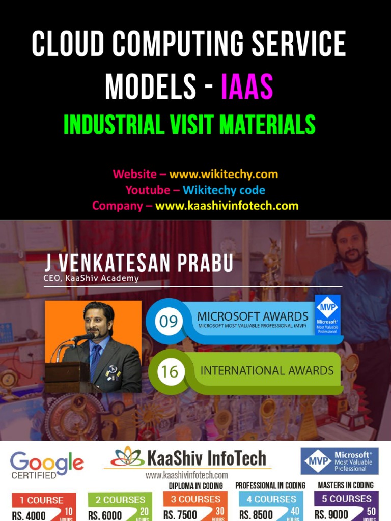 2.IAAS Service Models CloudComputing | PDF | Virtualization | Cloud Computing