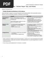 Global Perspectives - Individual Report | PDF | Sex | Invasive Species