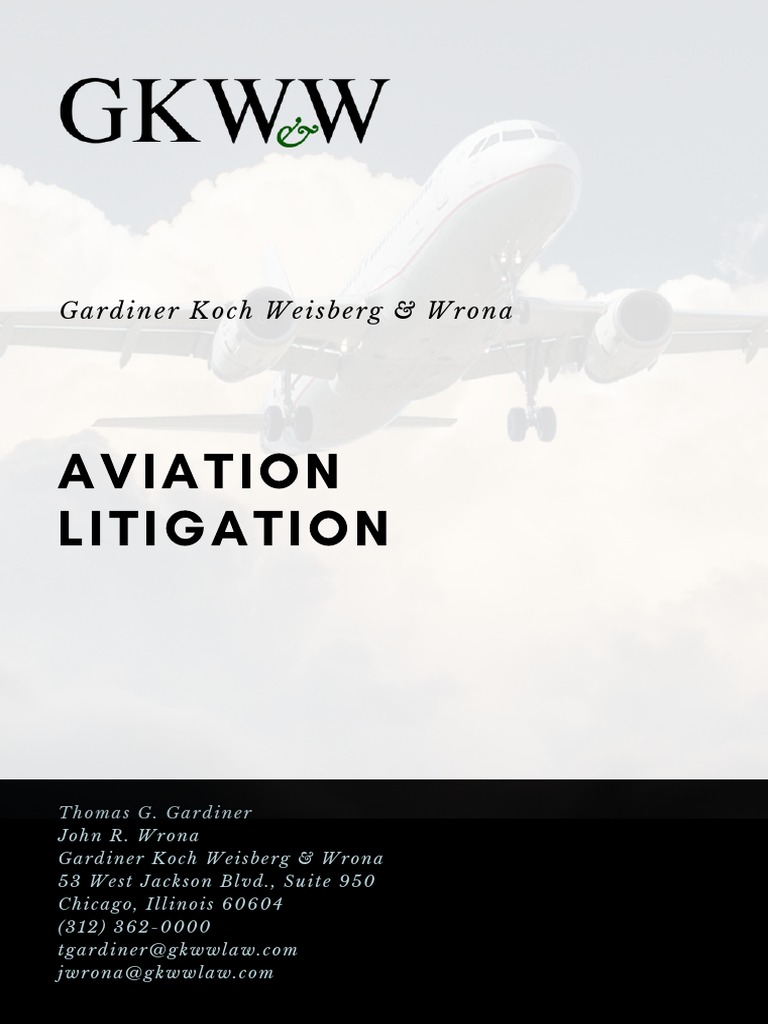 GKWW Aviation Information Packet | PDF | Verdict | Lawsuit