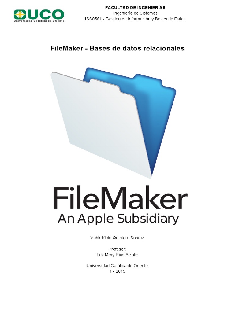 SMBD - FileMaker | PDF | File Maker | Mac OS
