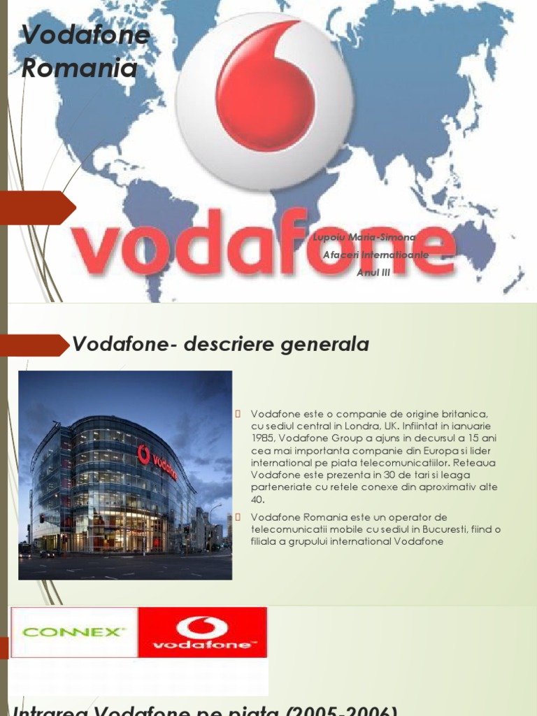 Vodafone Romania PDF | PDF