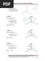Transformer Vector Group Test Conditions: Ynd1, Ynd11, Dyn11, Ynyn0 and ...