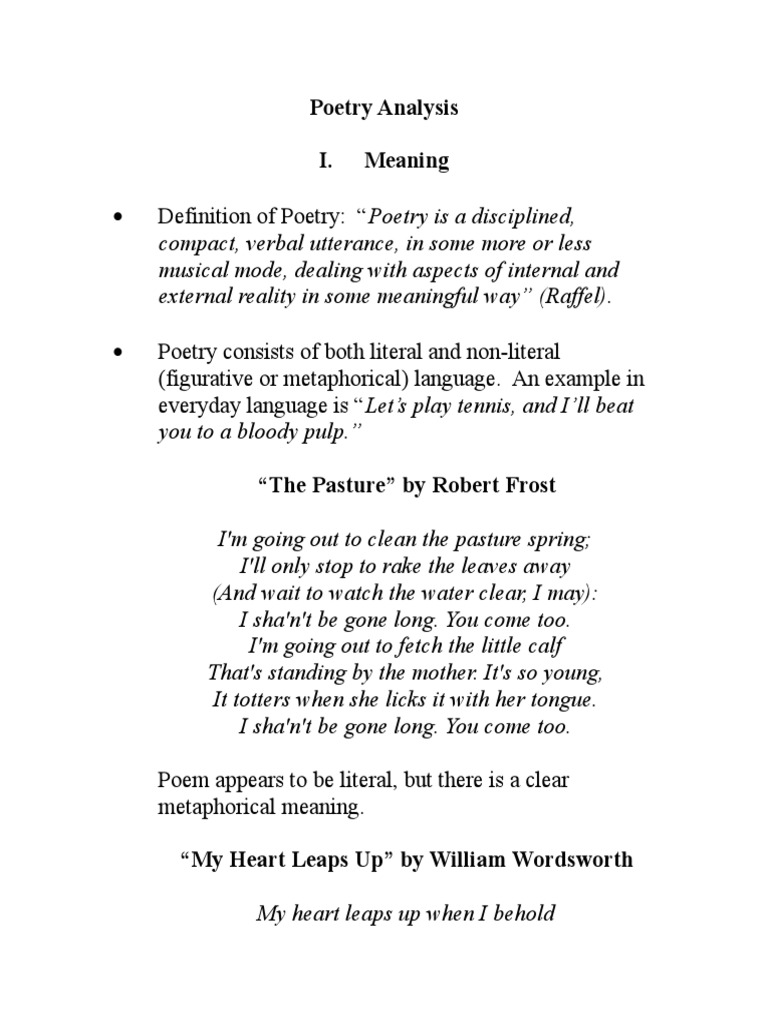 Poetry | PDF | Metre (Poetry) | Stress (Linguistics)
