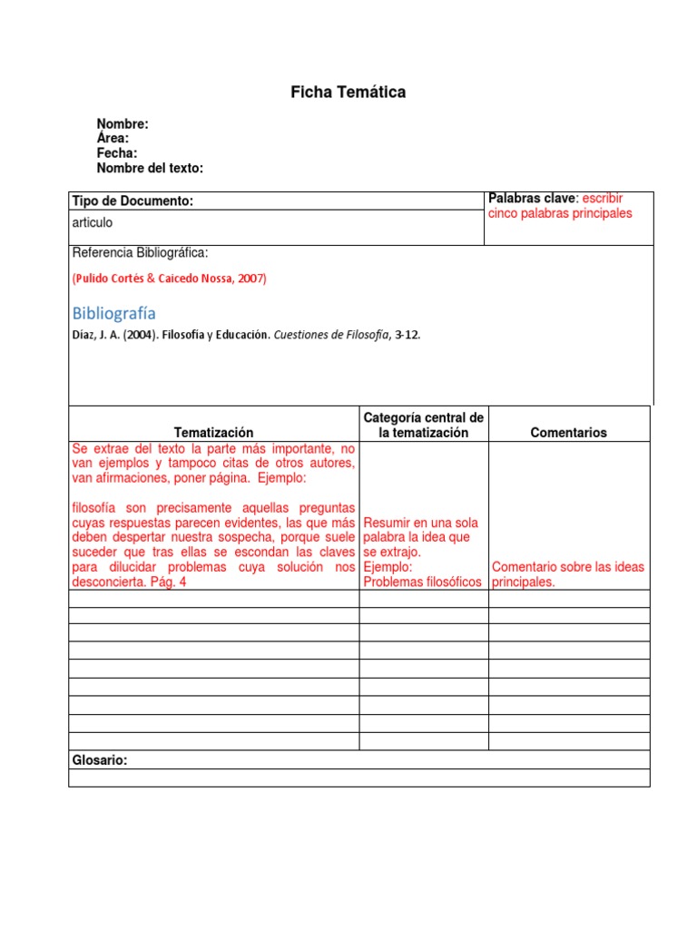 Ficha Temática (Guia) | PDF | Science | Ciencia filosófica