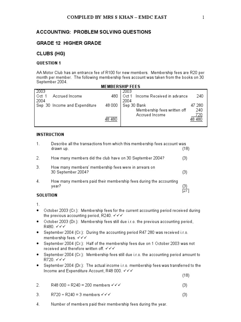 Problem Solving Questions | PDF | Dividend | Net Income