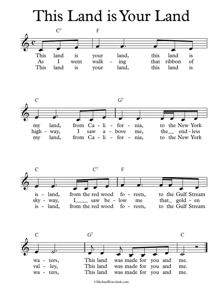 This Land is Y our Land