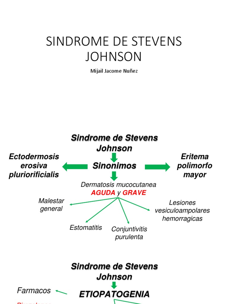 SD Stevens Johnson | PDF | Microbiología | Ciencias de la Salud