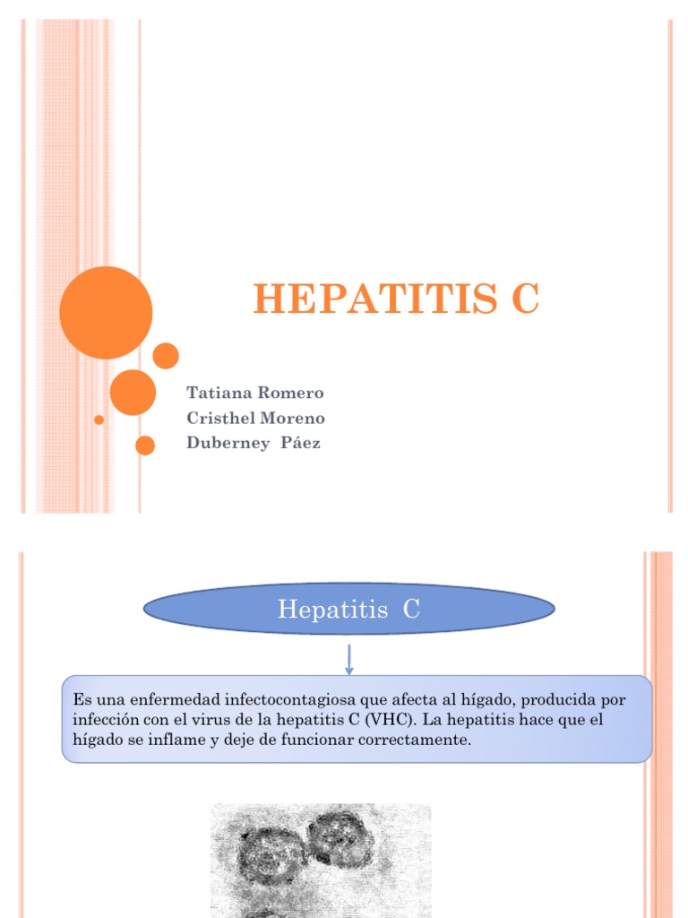 Hepatitis C | PDF | Hepatitis C | Virus de la hepatitis C
