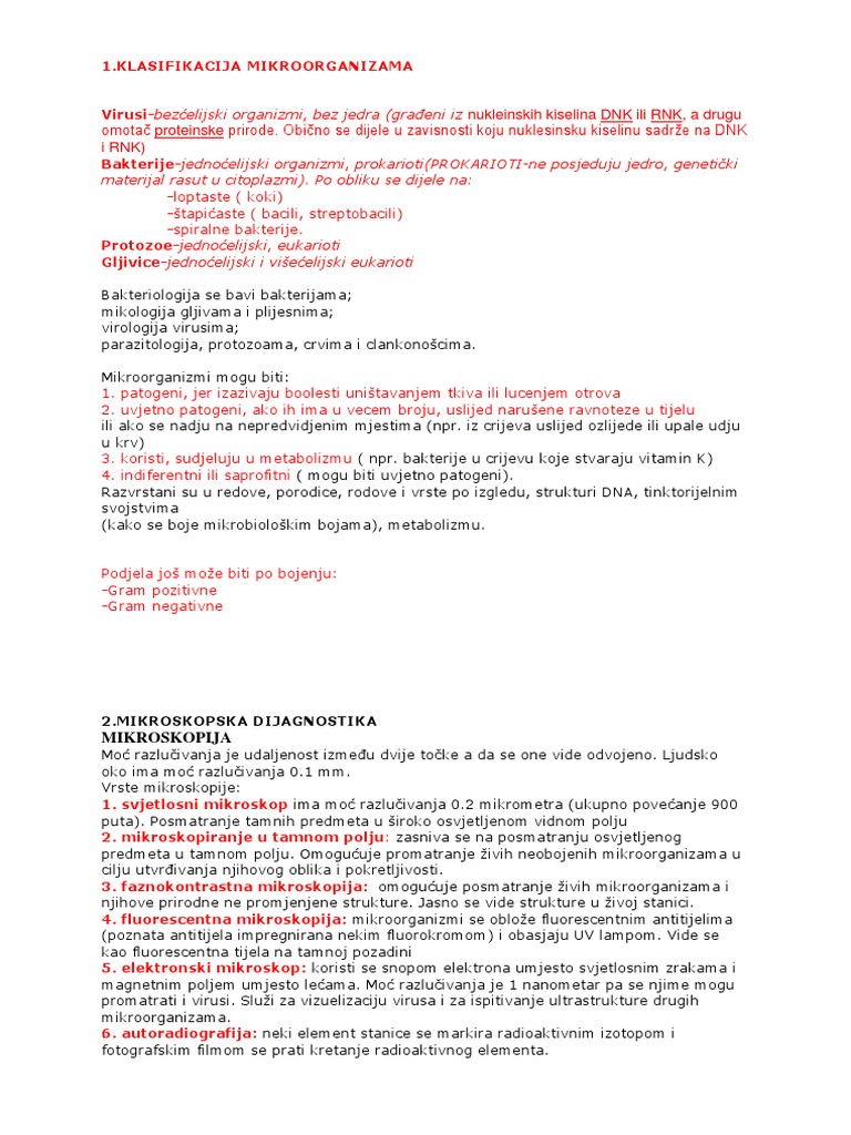 Mikrobiologija 20.06.2018 | PDF