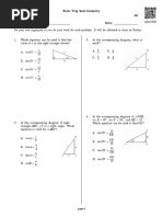 Mathematics Remedial Module | PDF | Equations | System Of Linear Equations