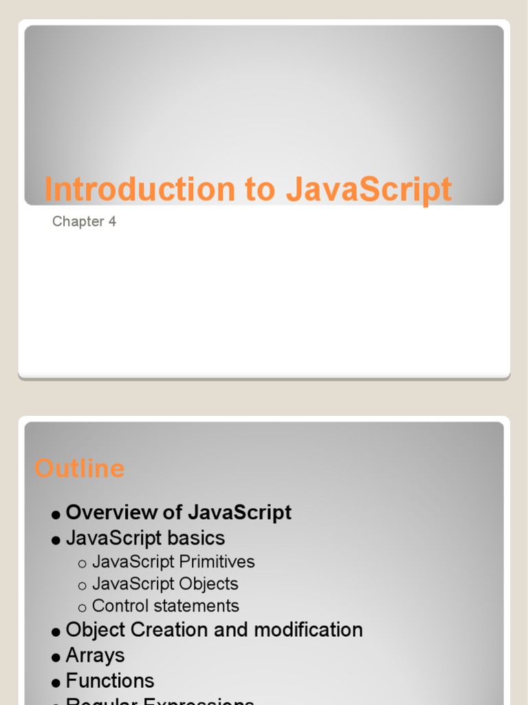 JS Part1 | PDF | Java Script | Data Type JS Part1 | PDF | Java Script | Data Type