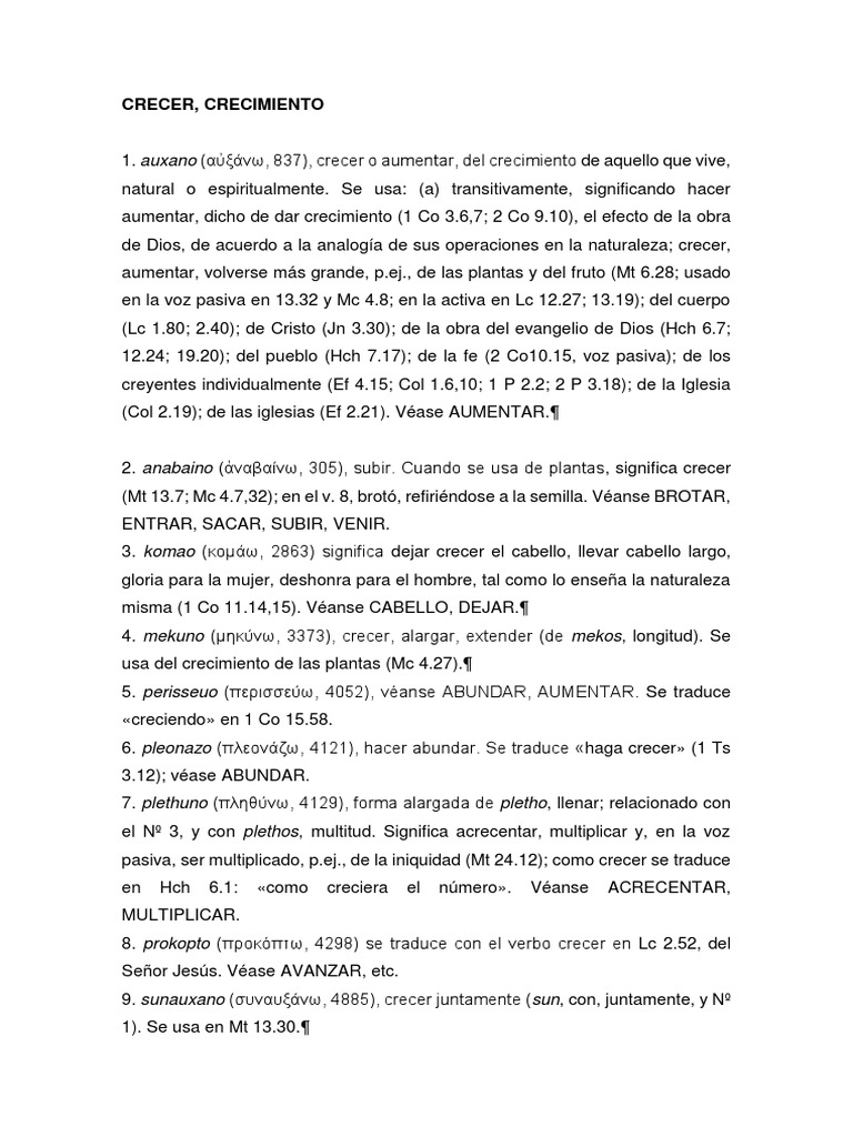 Lo Que Significa Crecer | PDF | Religiones religiosas | Teología