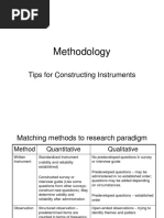 Instruments in Quantitative Research | PDF | Questionnaire | Validity ...