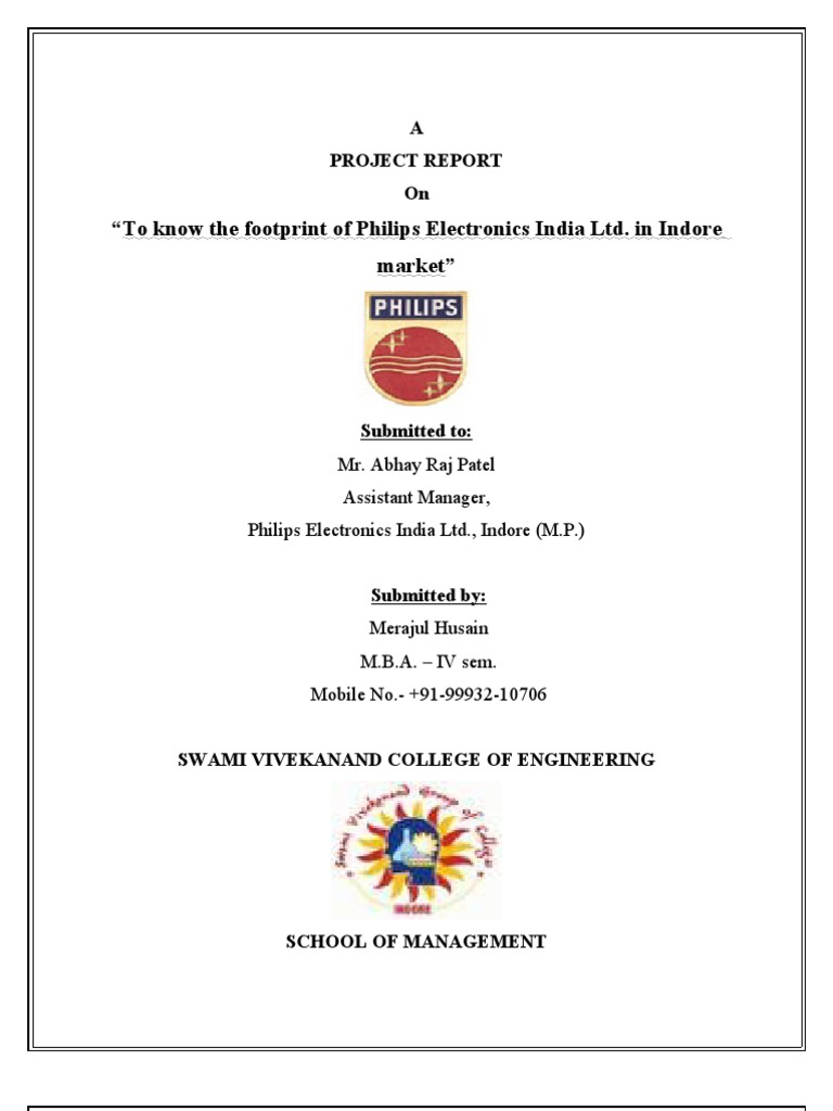 Philips Report | Philips | Retail