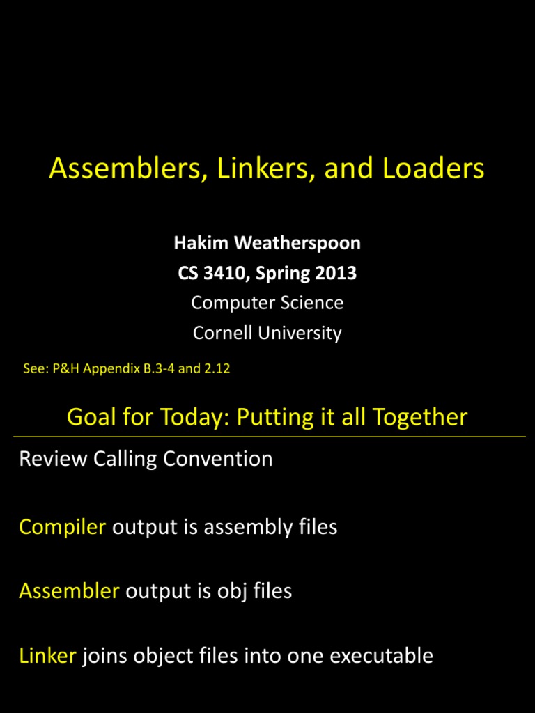 14 Linkers W | PDF | C (Programming Language) | Computer Science