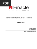 FINACLE 10 Menus-1 | PDF | Clearing (Finance) | Menu (Computing)