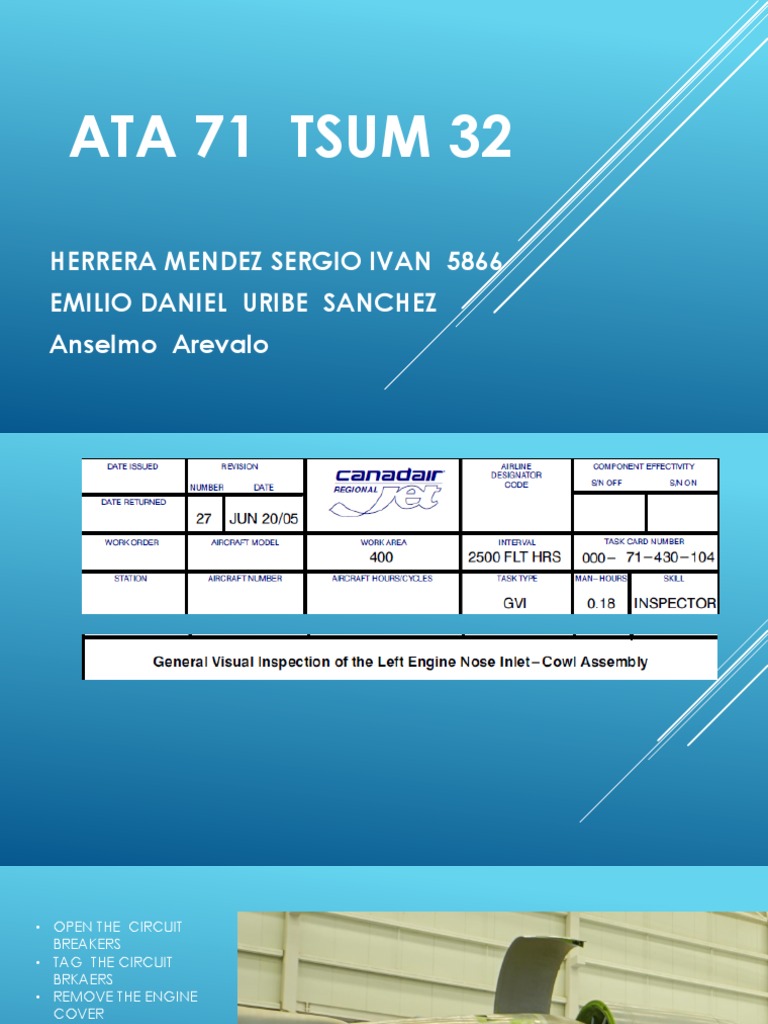 Ata 71 Tsum 32: Herrera Mendez Sergio Ivan 5866 Emilio Daniel Uribe ...