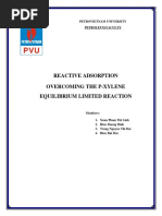 UOP Parex Process for Para-Xylene Recovery | PDF