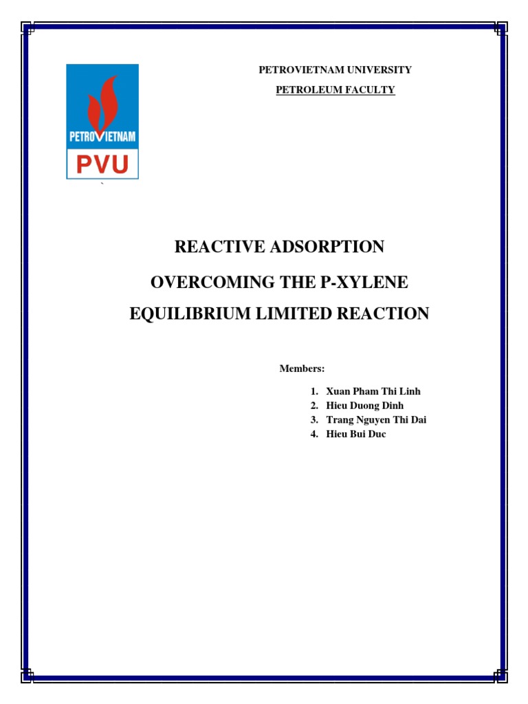 Overcoming Thermodynamic Limitations Through Reactive Adsorption: A ...