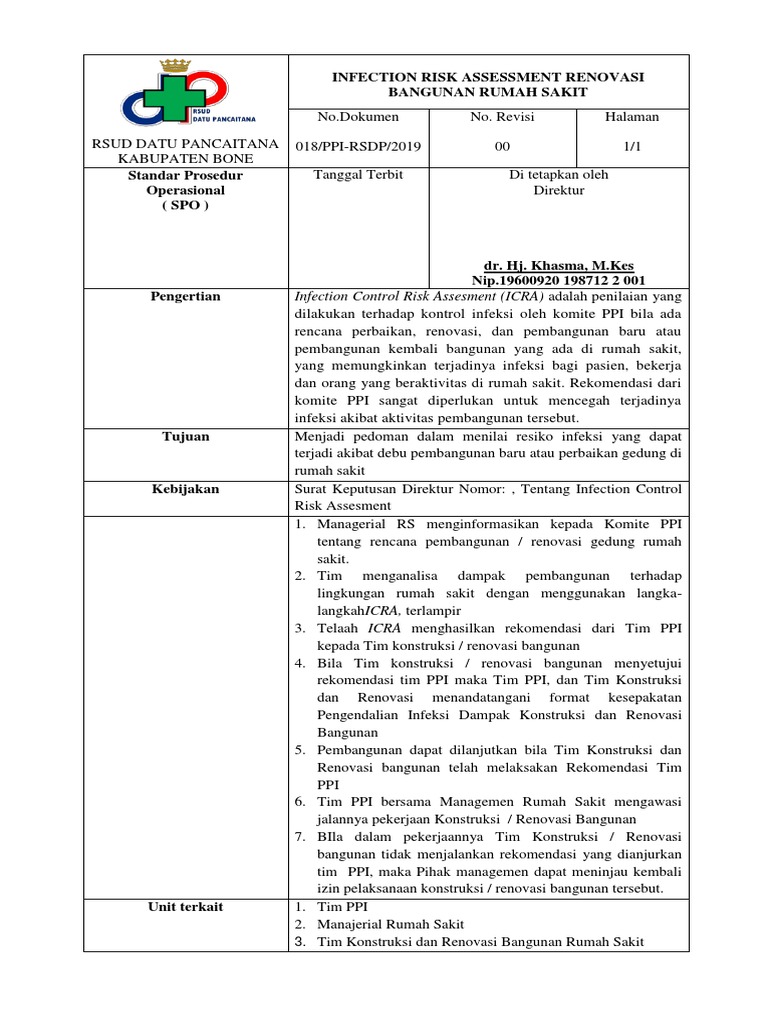 Spo Icra Renovasi | PDF