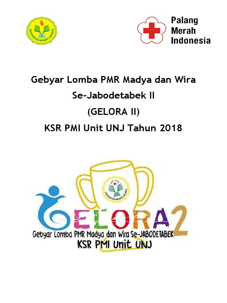 Berkas Pendaftaran Gebyar Lomba PMR KSR PMI Unit UNJ | PDF