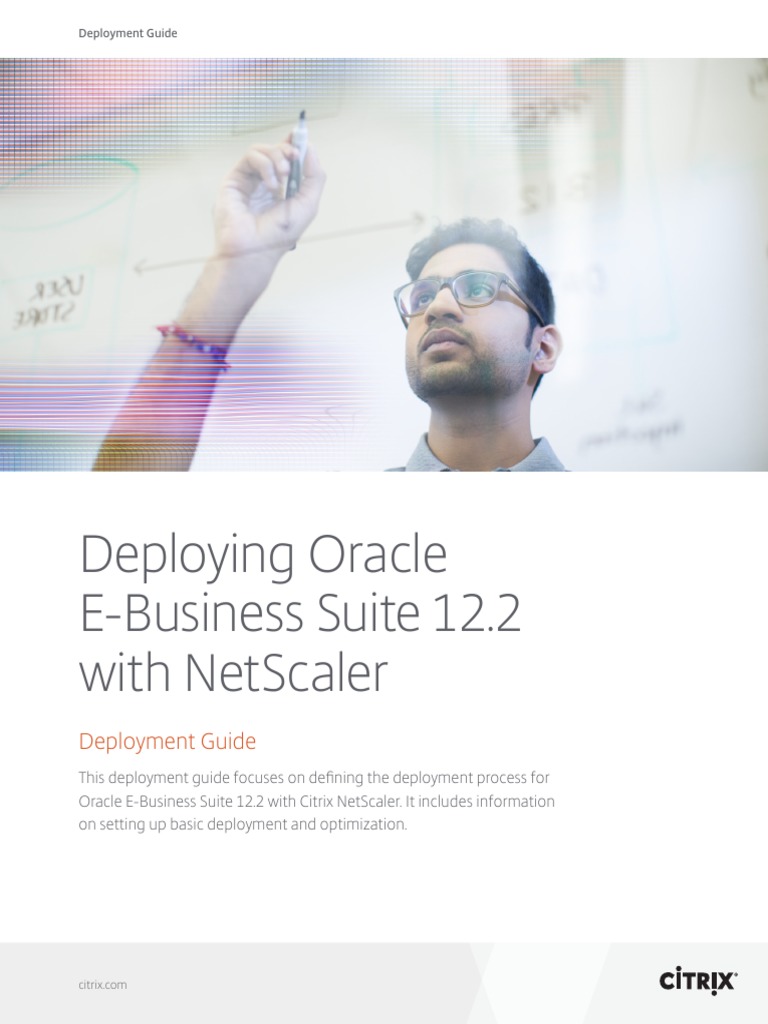 Deploying Oracle Ebusiness Suite 122 With Netscaler | PDF | Load Balancing (Computing ...