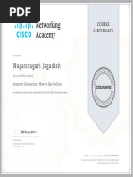 Coursera Certificate Example | PDF
