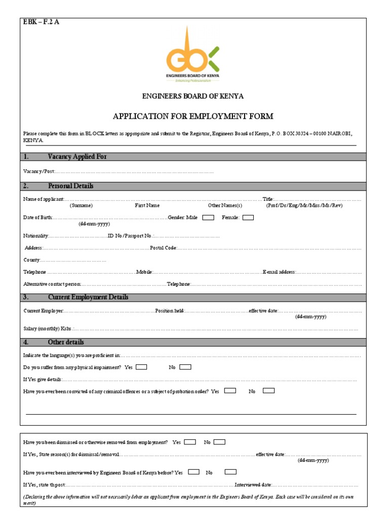 EBK Application Forms | PDF | Academic Degree
