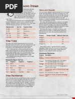 5e Races and Subraces Chart - All Races | PDF | Elf (Dungeons & Dragons ...