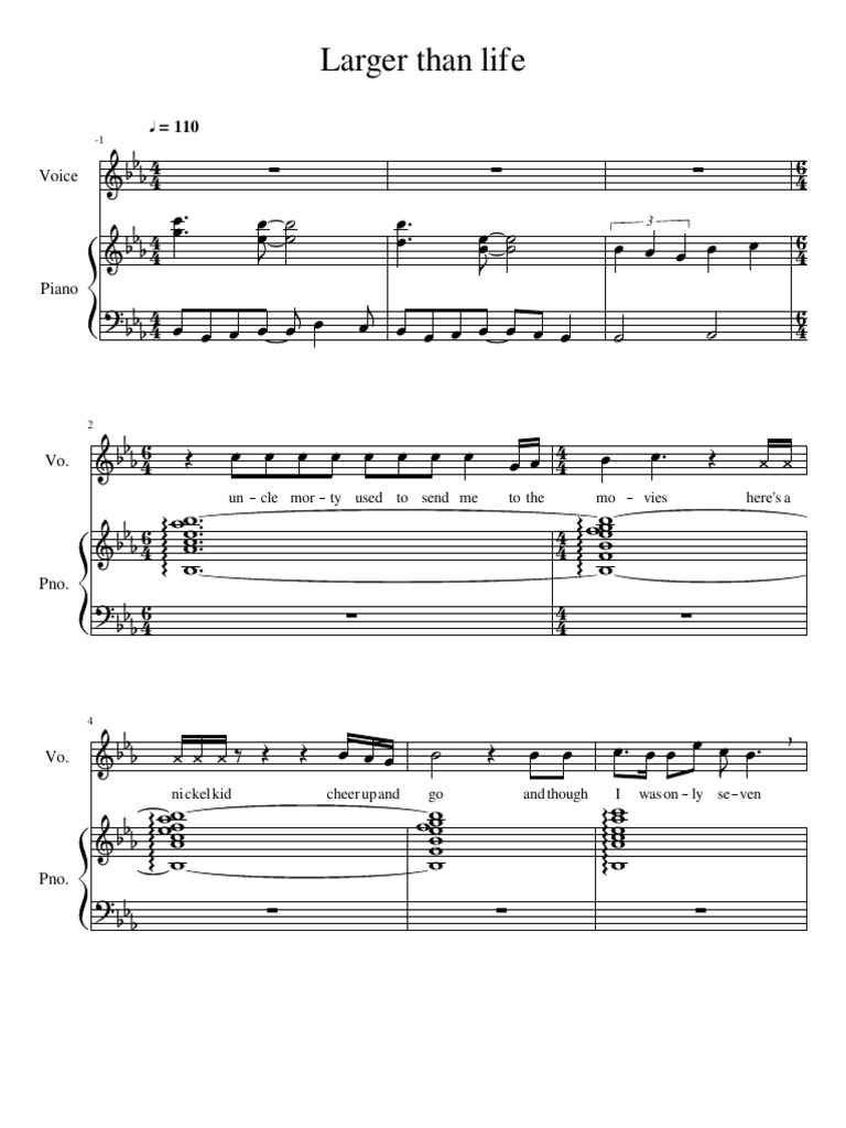 Larger Than Life PDF | PDF