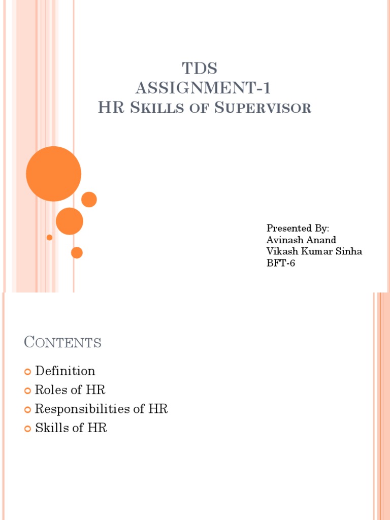 Essential HR Skills for Supervisors: Communication, Decision-Making ...