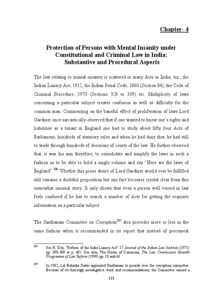 Chapter-4: Programme of Law Reform (1999) Pp. 18 and 43 | PDF ...