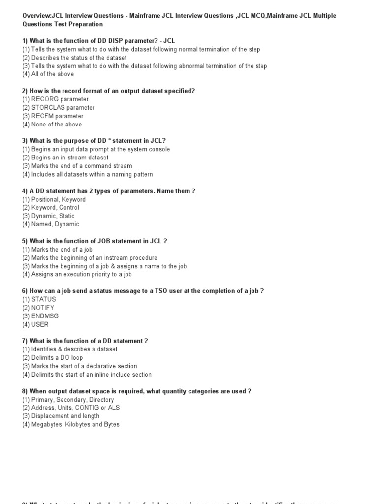 JCL, Ibm Utilities | PDF | Software | Software Development
