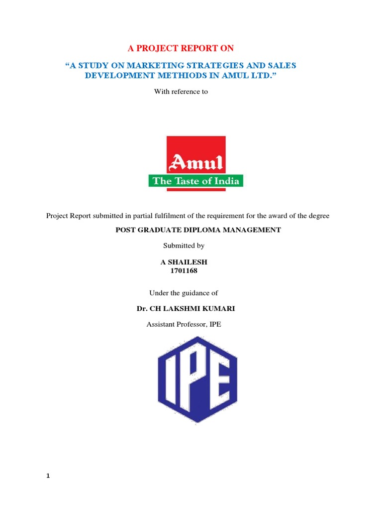 Amul Marketing Strategies Analysis | PDF | Sales | Market Segmentation