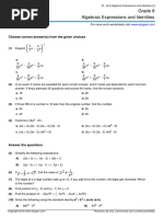 Grade 5 STAAR Math Practice Test | PDF | Mathematics