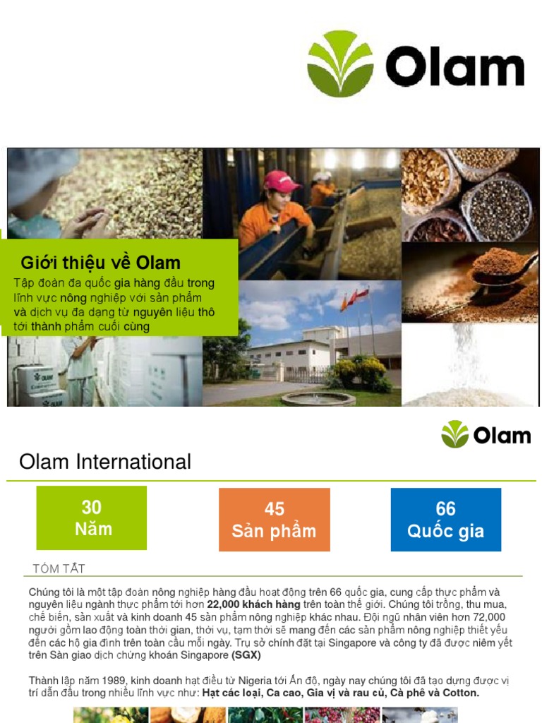 Olam Private Label Capability - Vietnamese Version | PDF
