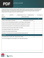 Template On Daily Huddle | PDF | Patient Safety | Health Care
