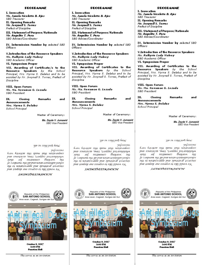 SYmposium-ILEGAL Drugs | PDF