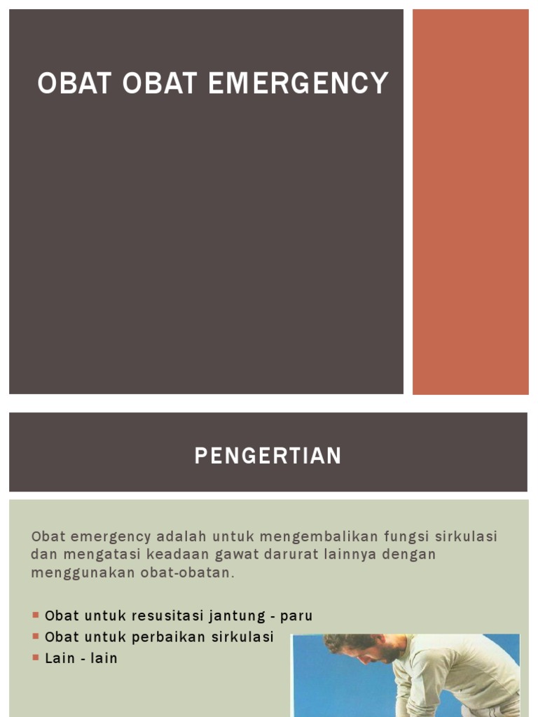 Obat Obat Emergency | PDF