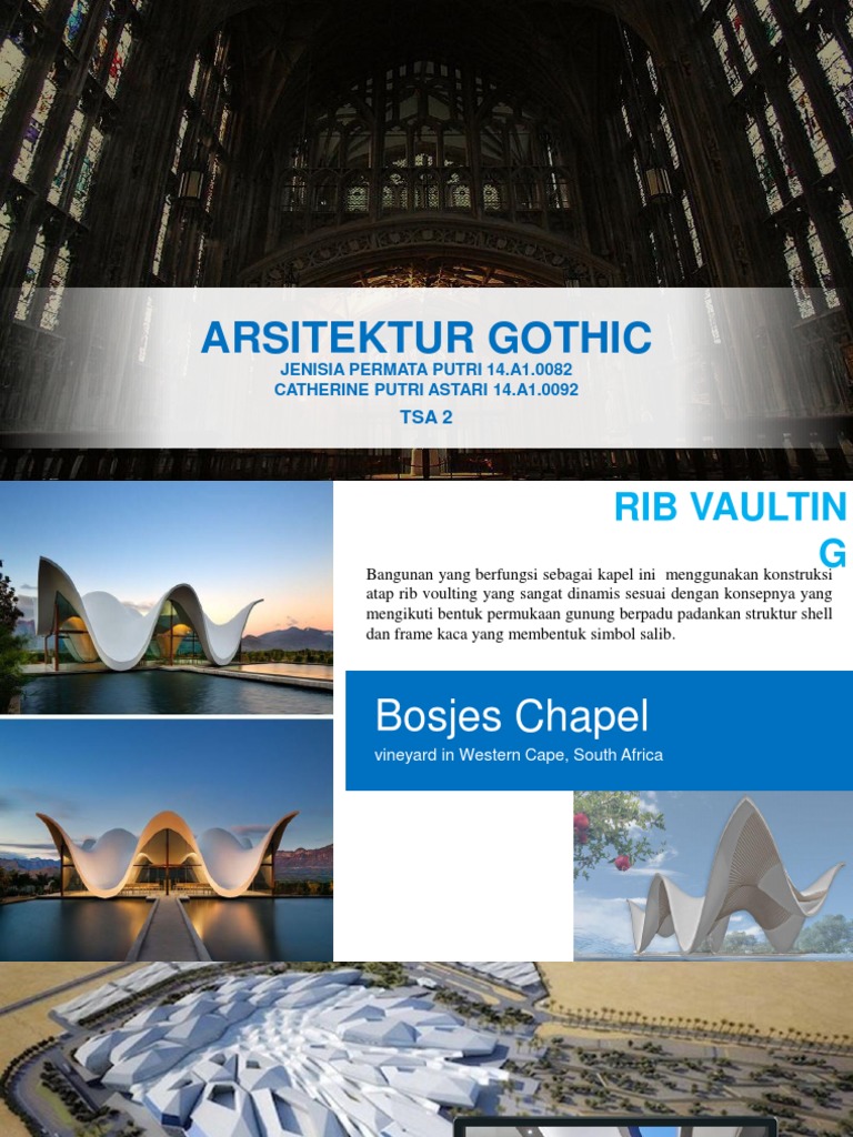 Arsitektur Gothic: Jenisia Permata Putri 14.A1.0082 Catherine Putri ...