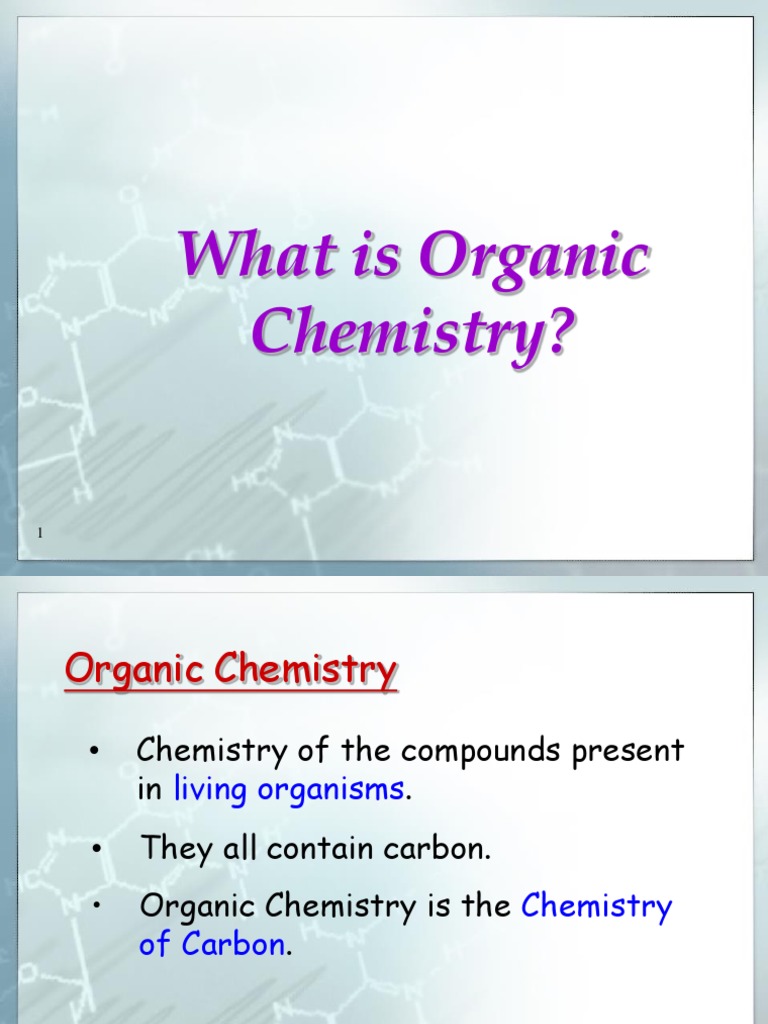 Intro To Organic Powerpoint | PDF | Chemical Polarity | Functional Group