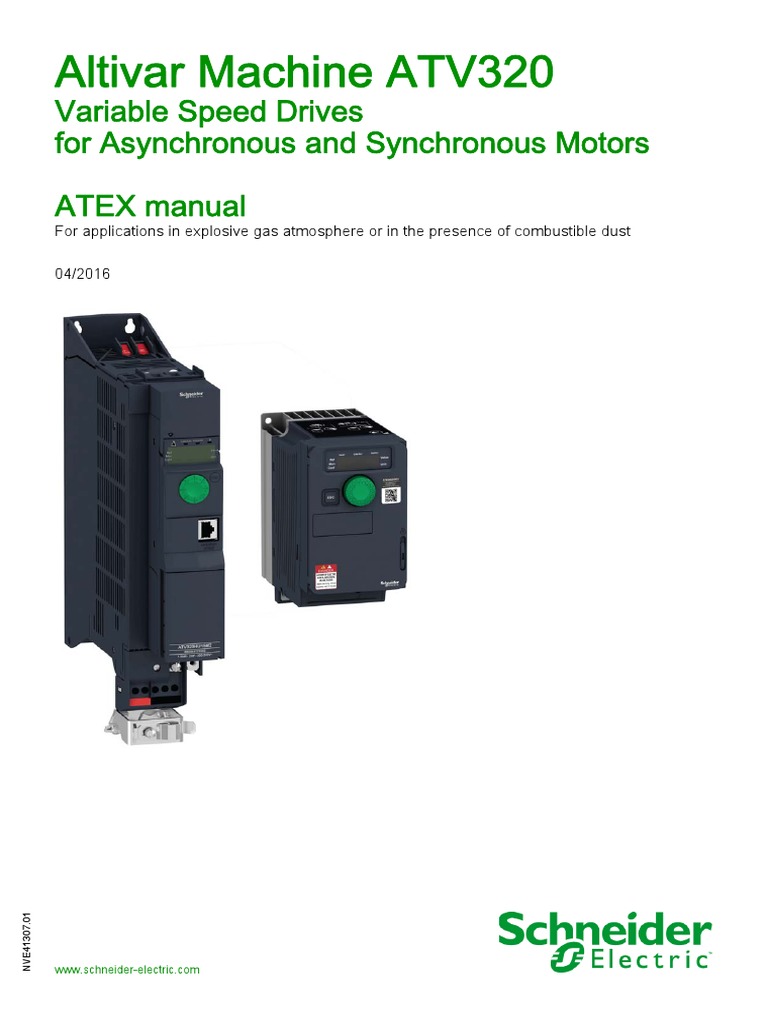 Atv320 Atex Manual en Nve41307 01 | PDF | Direct Current | Electrical ...