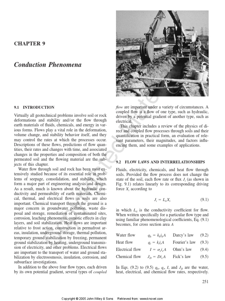 Conduction Phenomena Pdf Pdf Porosity Fluid Dynamics