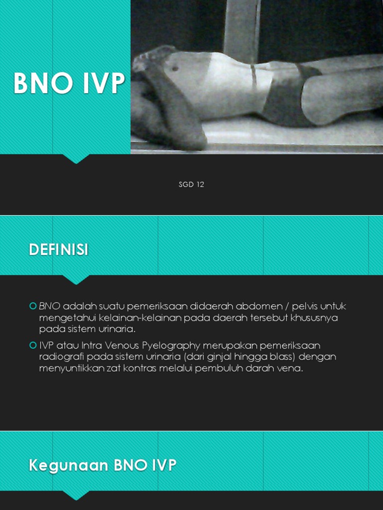 Radiologi BNO-IVP | PDF